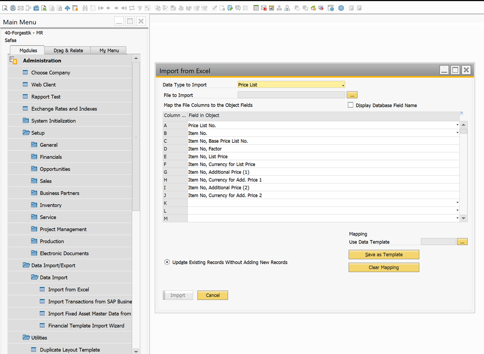 How to Update Your SAP Business One Price List for Maximum Efficiency